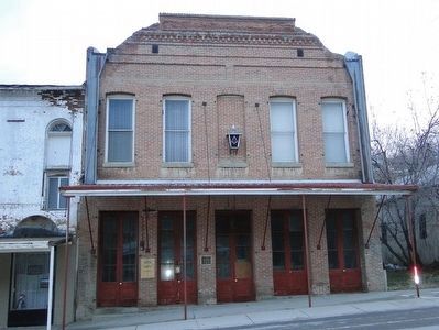 Austin Masonic and Oddfellows Hall (1867) Historical Marker
