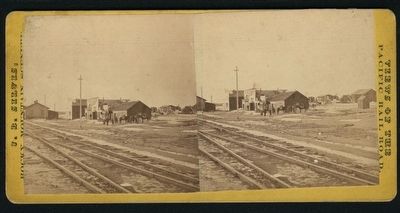The Transcontinental Railroad Historical Marker
