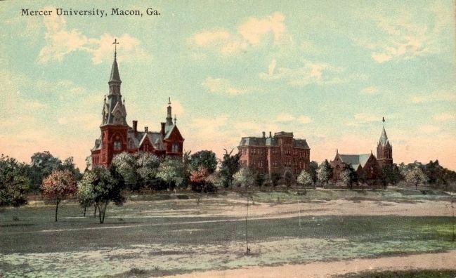 Mercer University Historical Marker