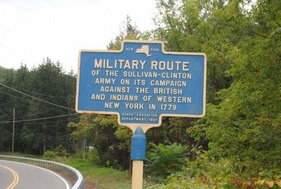 Military Route Historical Marker