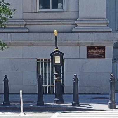 The Inaugural Parade Tradition Historical Marker