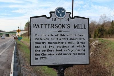 Patterson's Mill Historical Marker