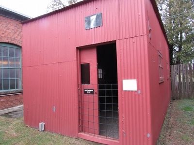 Blacksmith Shop – Building 7 Historical Marker