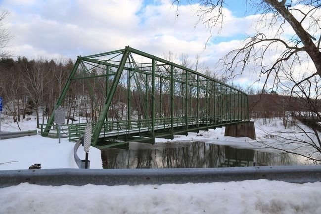 Capon Lake Whipple Truss Bridge Historical Marker