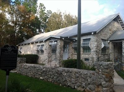 Spring Lake Community Center Historical Marker