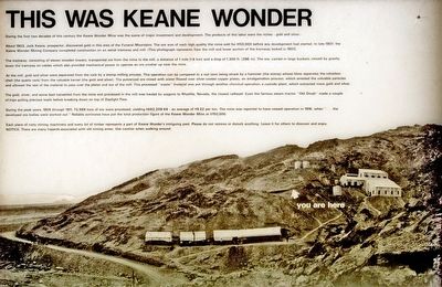 Keane Wonder Mine Historical Marker