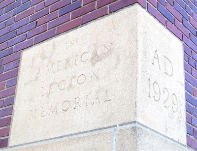 American Legion Memorial Building, a War Memorial