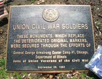 Union Civil War Soldiers, a War Memorial