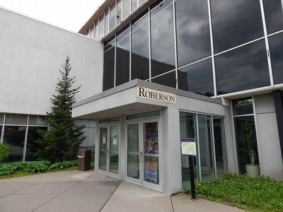 Roberson Museum Historical Marker