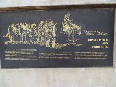Prickly Pears and Pinion Nuts Historical Marker