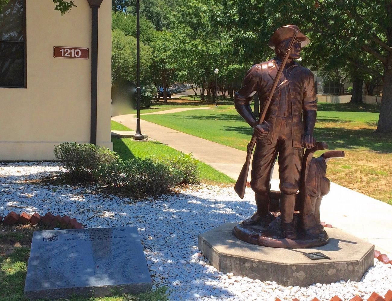 The Spirit of the Minuteman Historical Marker