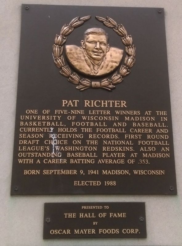 Pat Richter Historical Marker