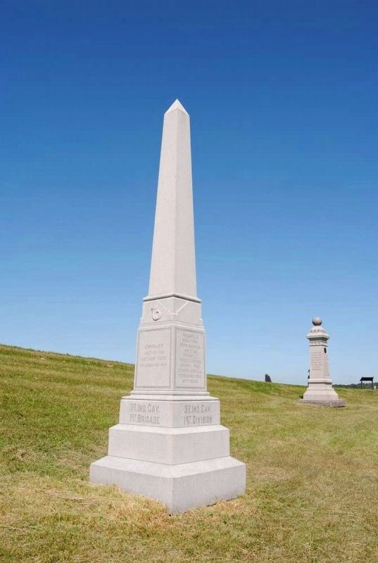 3rd Indiana Cavalry Historical Marker