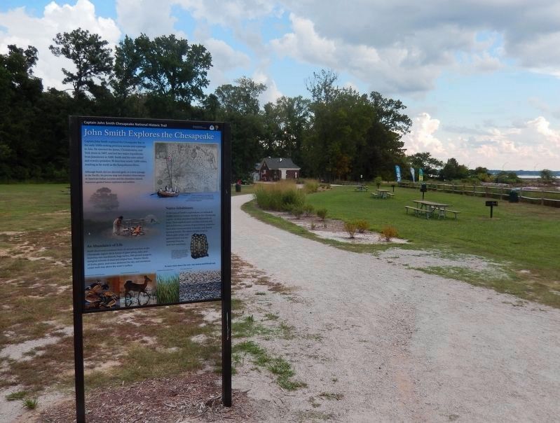 John Smith Explores the Chesapeake Historical Marker