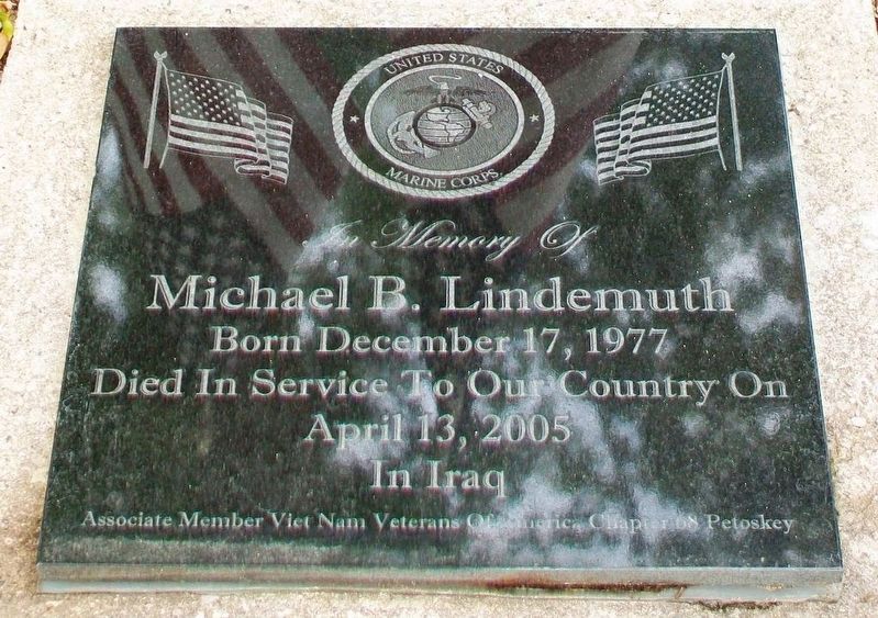 Michael B. Lindemuth, a War Memorial