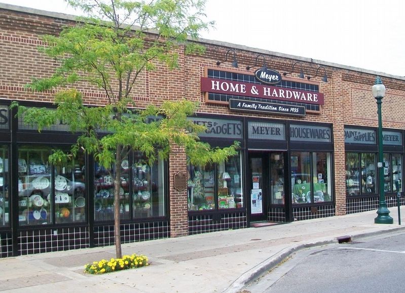 Meyer Hardware Historical Marker