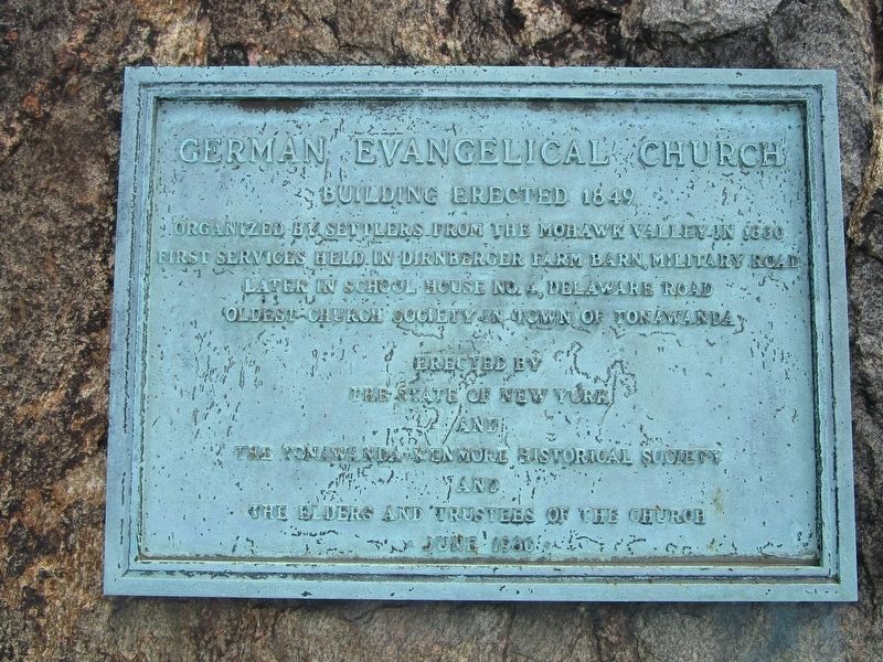 German Evangelical Church Historical Marker