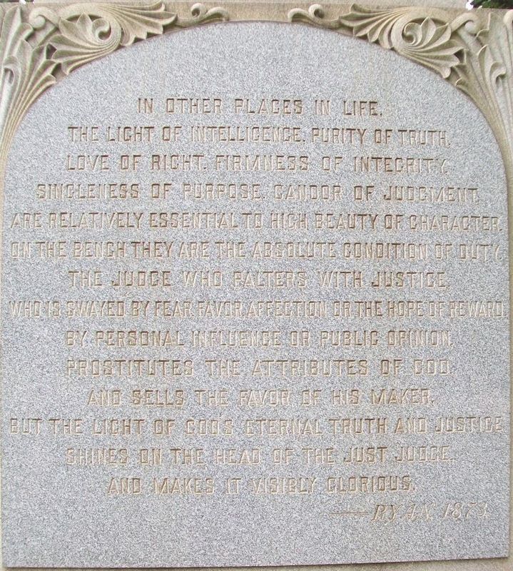 Edward George Ryan Historical Marker