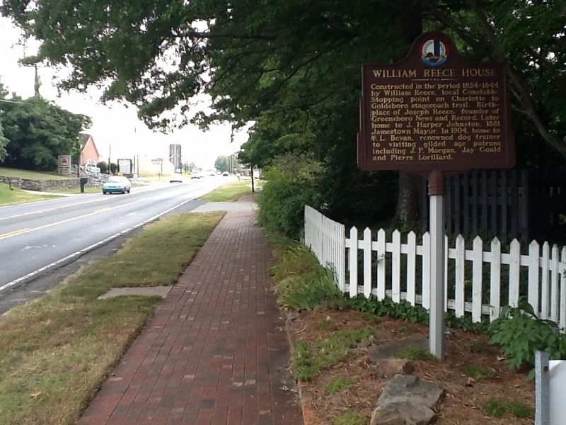 William Reece House Historical Marker