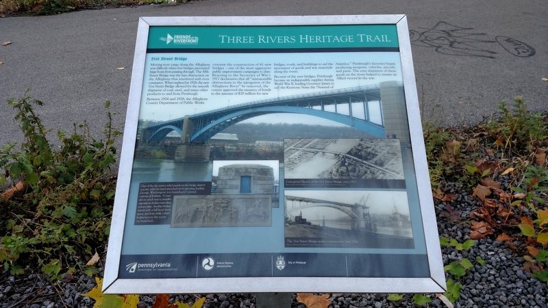 31st Street Bridge Historical Marker