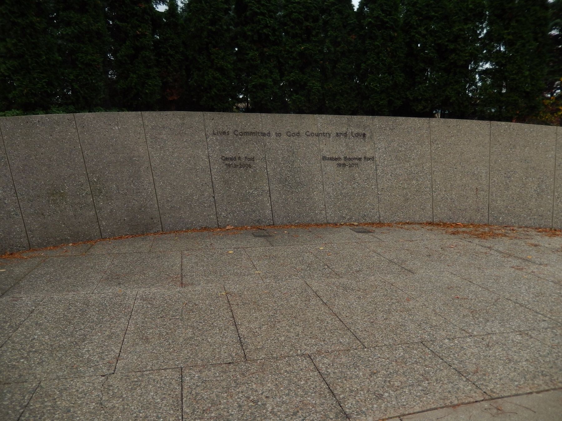 Final Resting Place of Gerald R. Ford Historical Marker