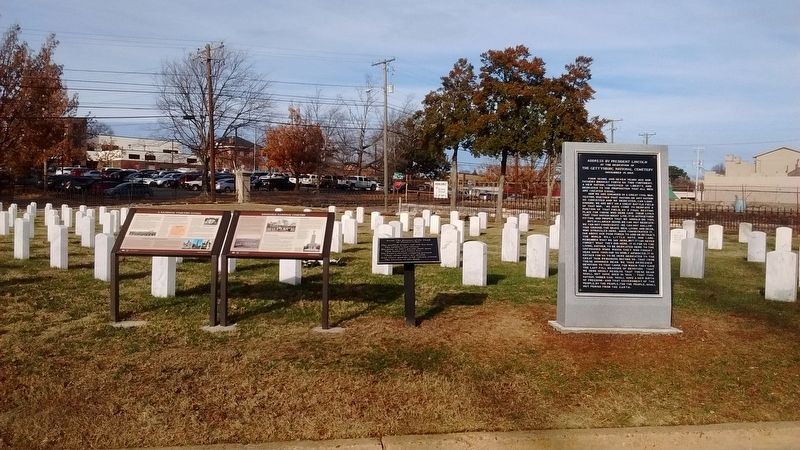A National Cemetery System Historical Marker