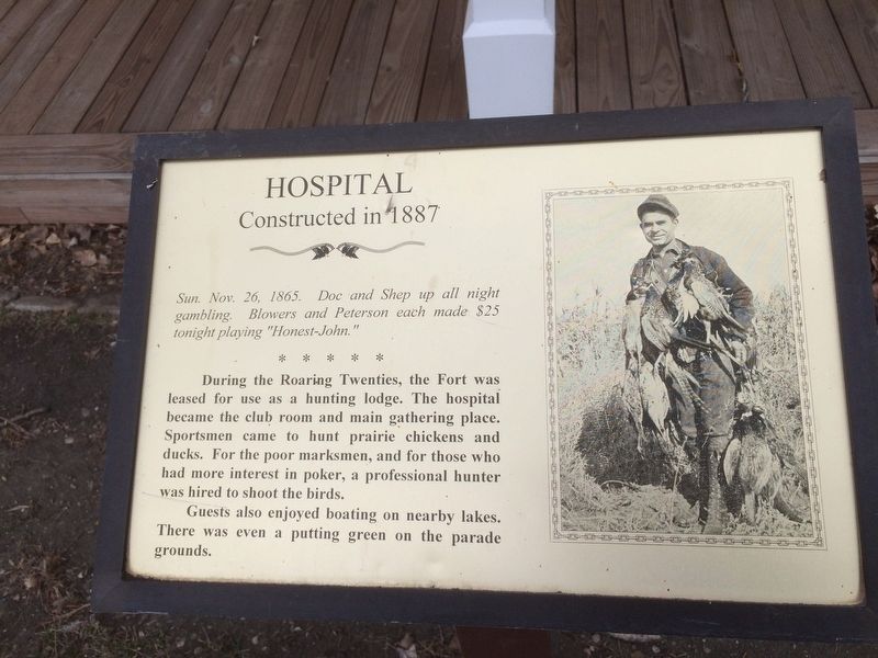 Hospital Historical Marker
