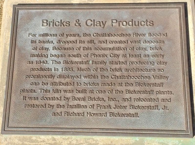 Bricks & Clay Products Historical Marker