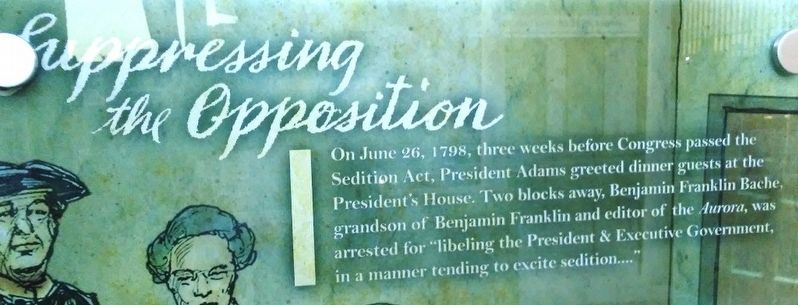 Suppressing the Opposition Historical Marker