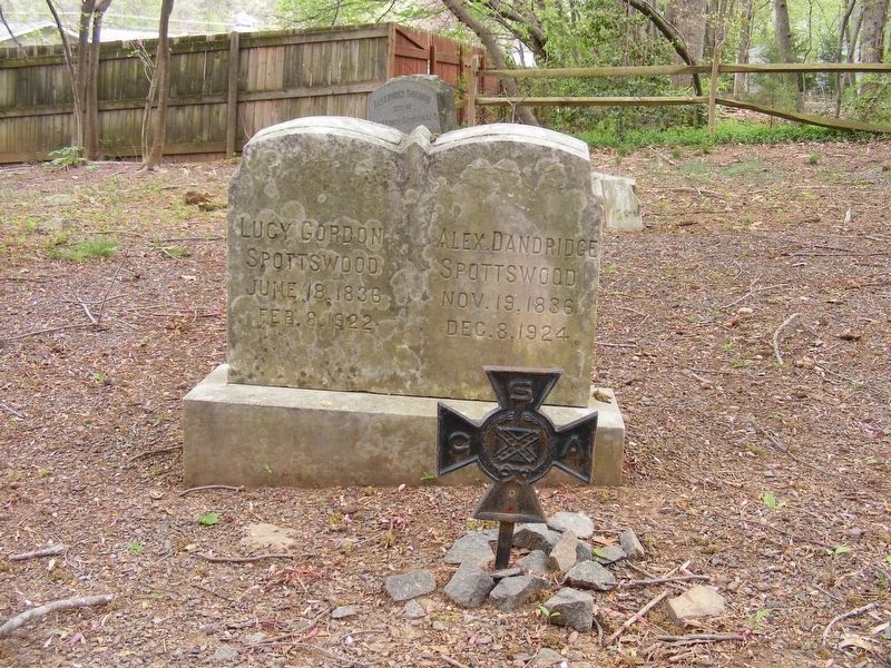 Spotswood Family Cemetery Historical Marker