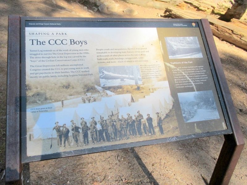 The CCC Boys Historical Marker