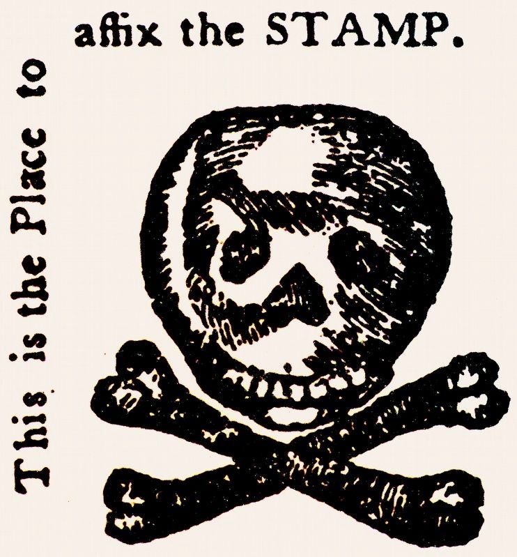 No to the Stamp! Historical Marker