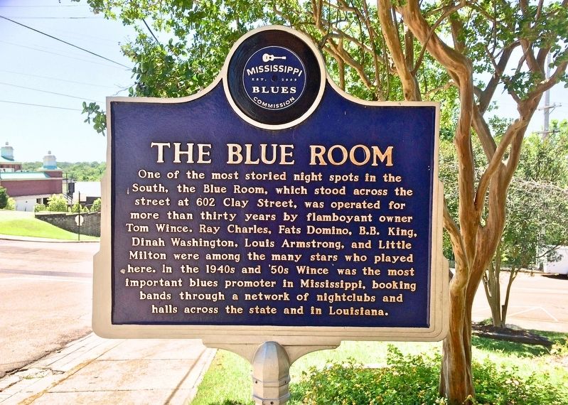 The Blue Room Historical Marker