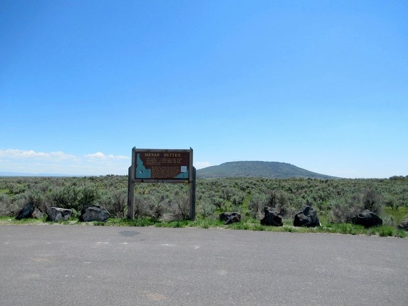 Menan Buttes Historical Marker