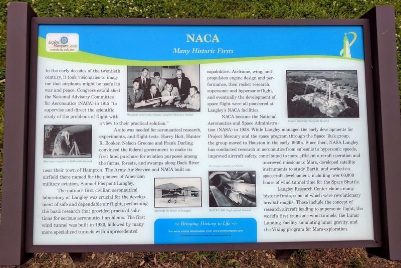 NACA Historical Marker