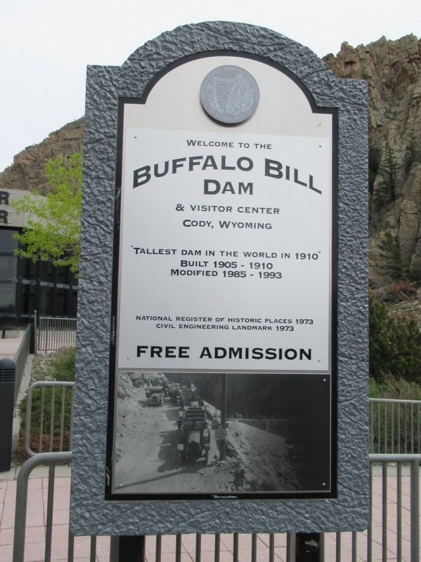 Buffalo Bill Dam Historical Marker