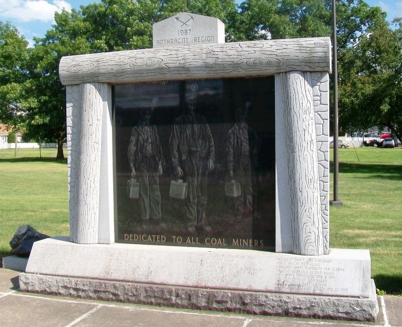 Coal Miners Memorial Historical Marker