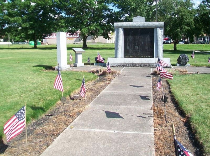 Coal Miners Memorial Historical Marker