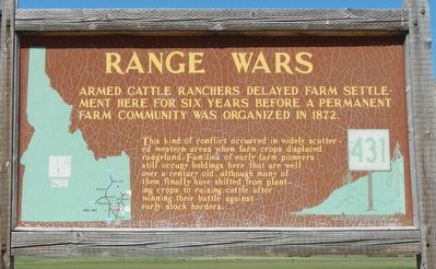 Range Wars Historical Marker