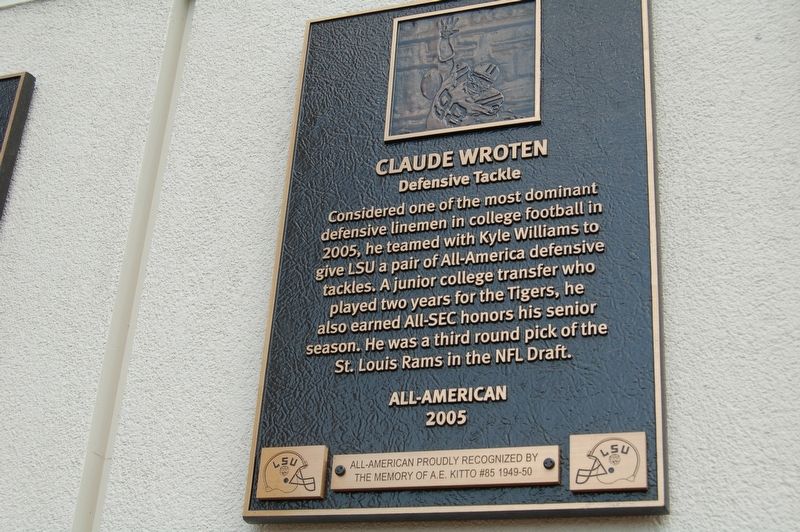 Claude Wroten Historical Marker