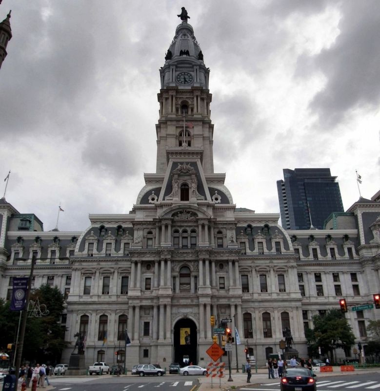 Philadelphia City Hall Historical Marker