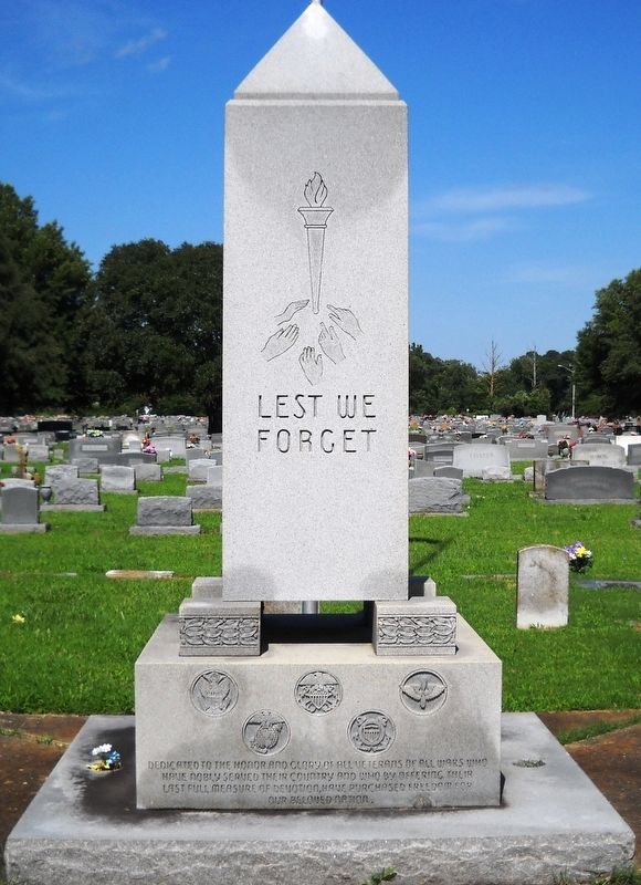 Lest We Forget, a War Memorial