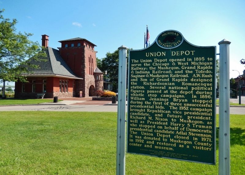 Union Depot Historical Marker