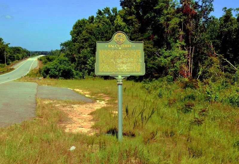 Ball's Ferry Historical Marker
