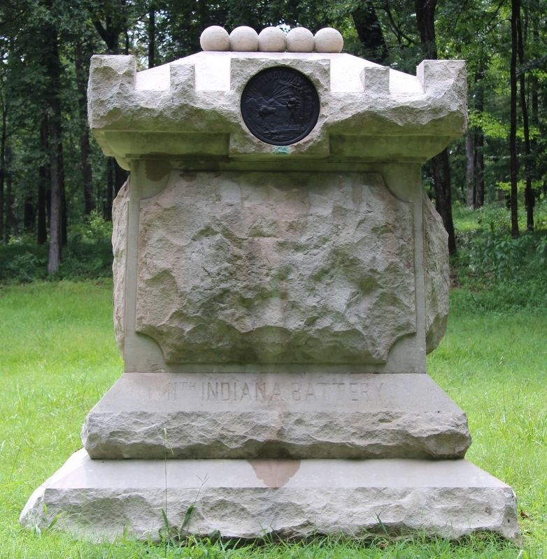 11th Indiana Battery Historical Marker
