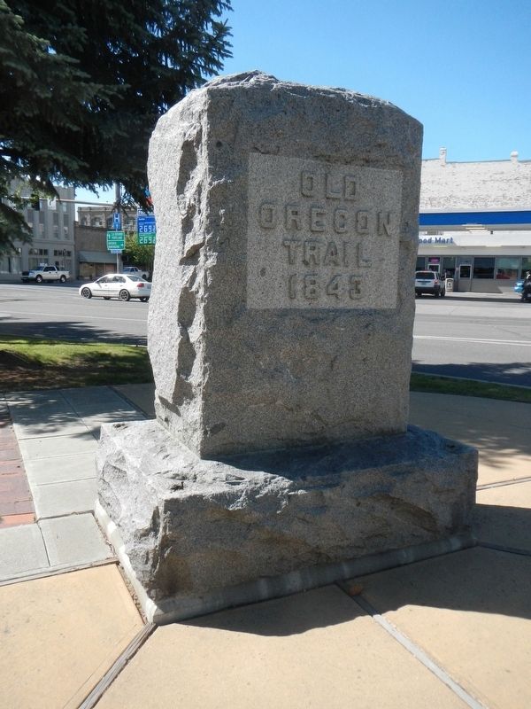 Old Oregon Trail Historical Marker