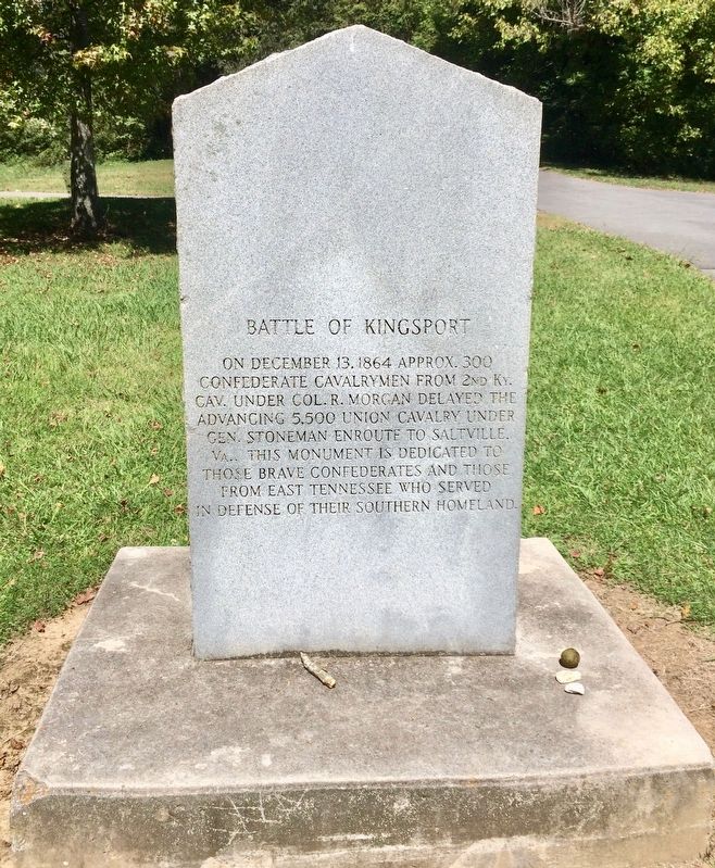 Battle of Kingsport Historical Marker