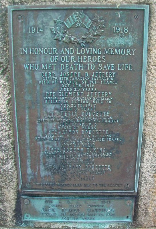 World Wars Memorial, a War Memorial