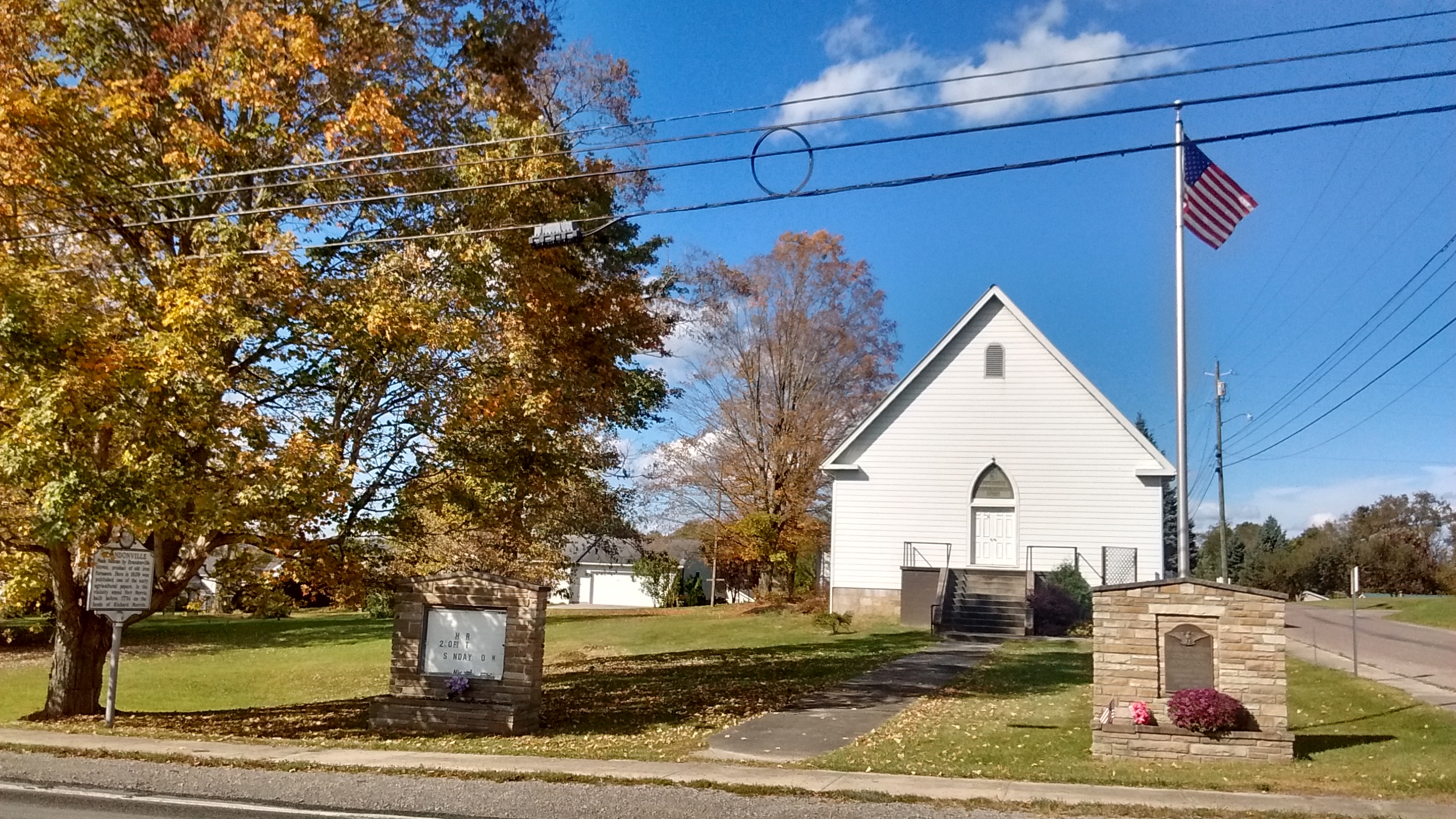 Photo: Brandonville Marker