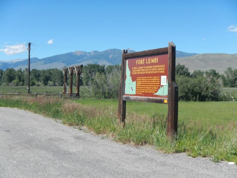 Fort Lemhi Historical Marker